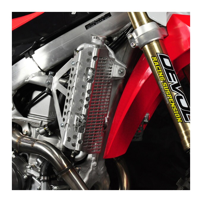 Devol Radiator Guards Honda CRF250R / CRF450R 2015-2017 - RevZilla