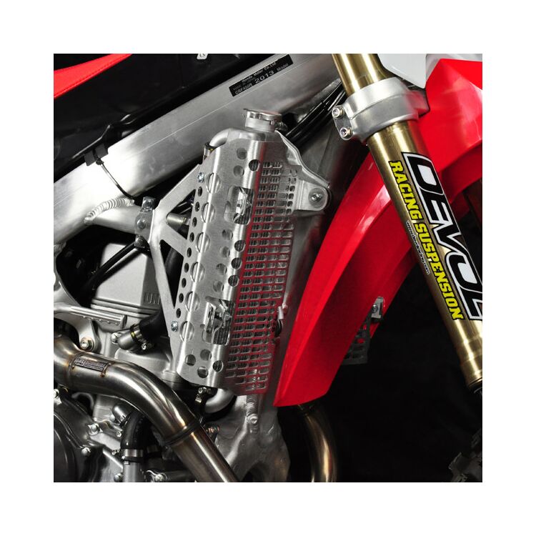Devol Radiator Guards Honda CRF250R / CRF450R 2015-2017 - RevZilla