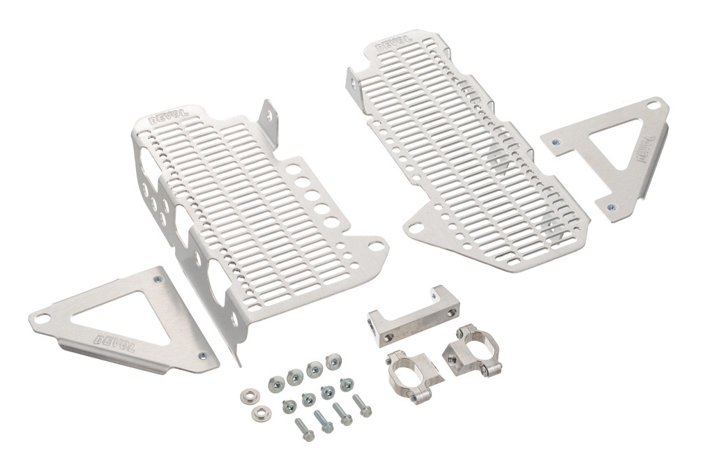Devol Radiator Guards Honda CRF450RX 2017-2020 - RevZilla