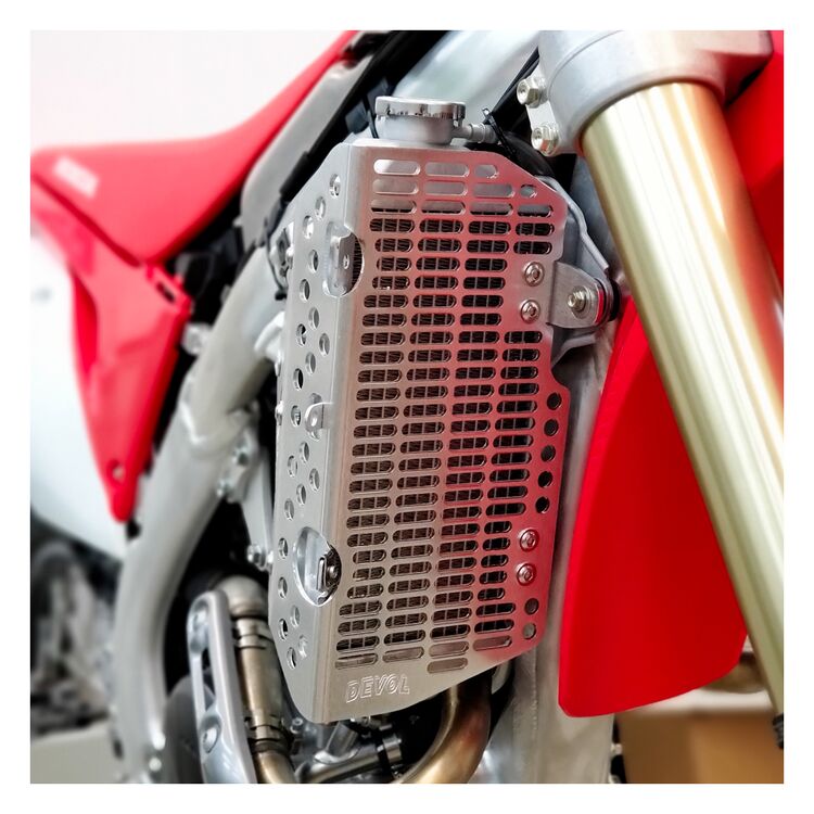 Devol Radiator Guards Honda CRF250R / CRF250RX 2018-2020 - RevZilla