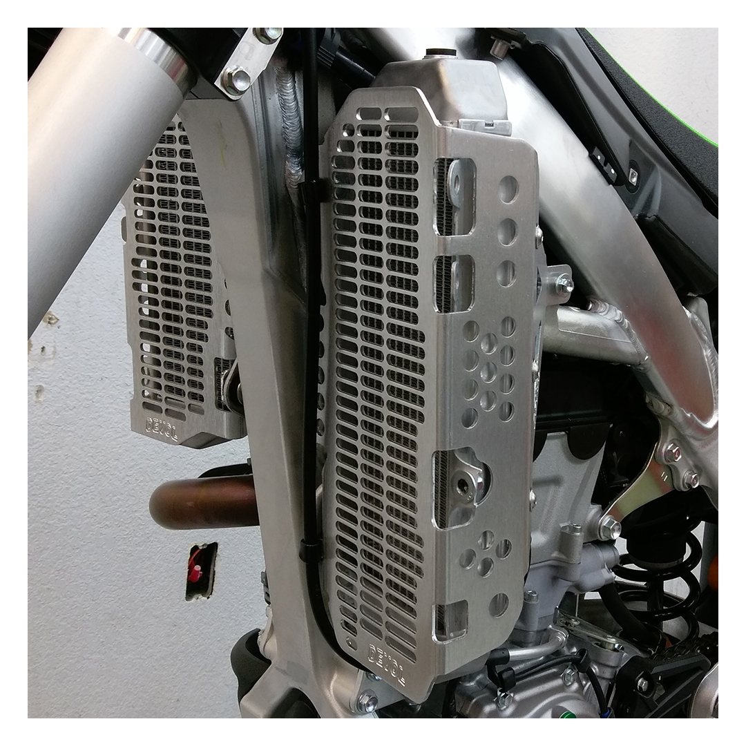 Devol Radiator Guards Kawasaki KX450F 2016-2018 - RevZilla