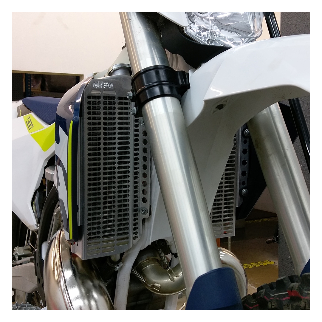 Devol Radiator Guards KTM / Husqvarna 125cc-450cc 2019-2023 - RevZilla