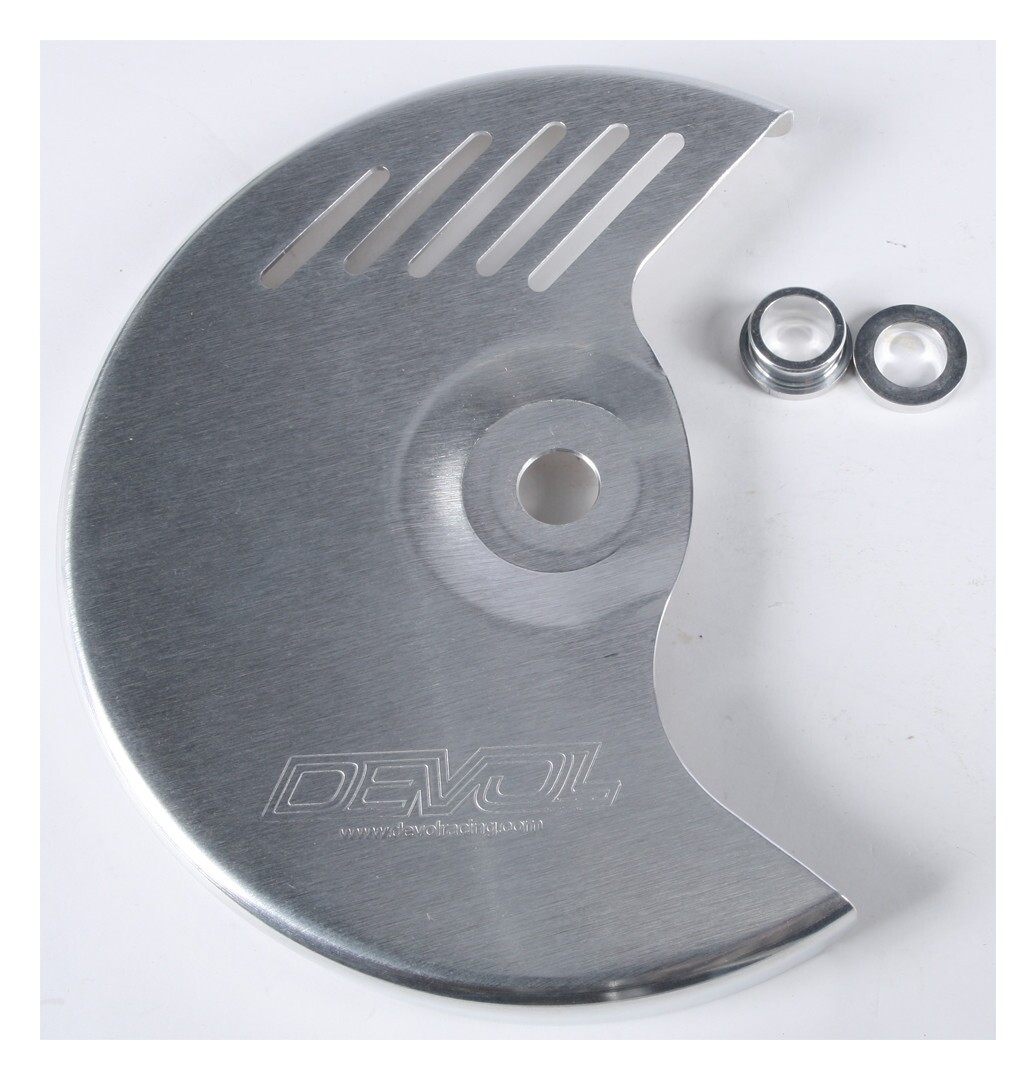 Devol Front Disc Guard Yamaha 125cc-450cc 2002-2015 - RevZilla