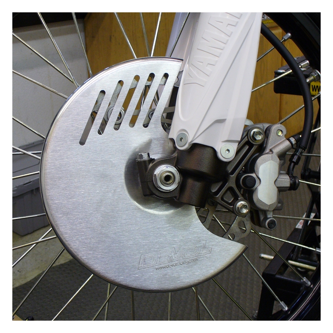 Devol Front Disc Guard Kawasaki KX125 / KX250 2005 - RevZilla