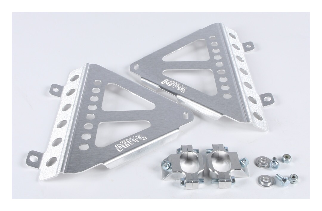 Devol Radiator Braces Honda CRF450R 2014 - RevZilla