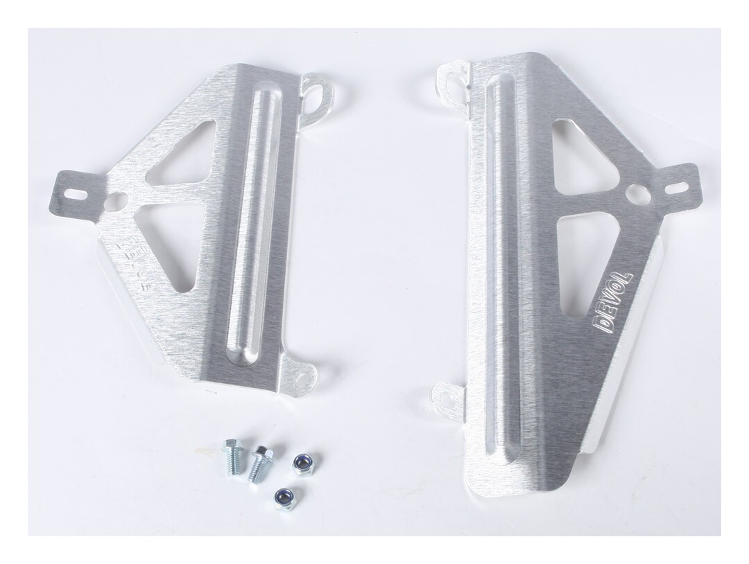 Devol Radiator Braces Suzuki RMZ250 2010-2018 - RevZilla