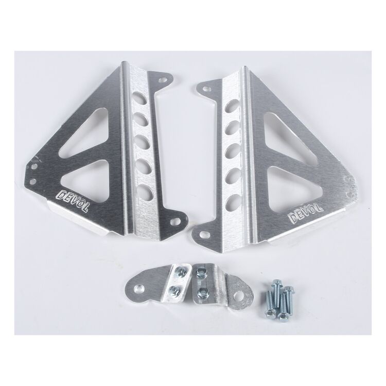 Devol Radiator Braces Yamaha YZ250F / YZ450F 2014-2018 - RevZilla
