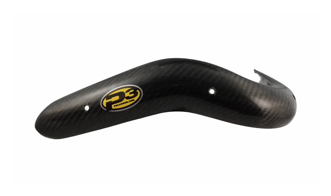 P3 Carbon Fiber Heat Shield - RevZilla
