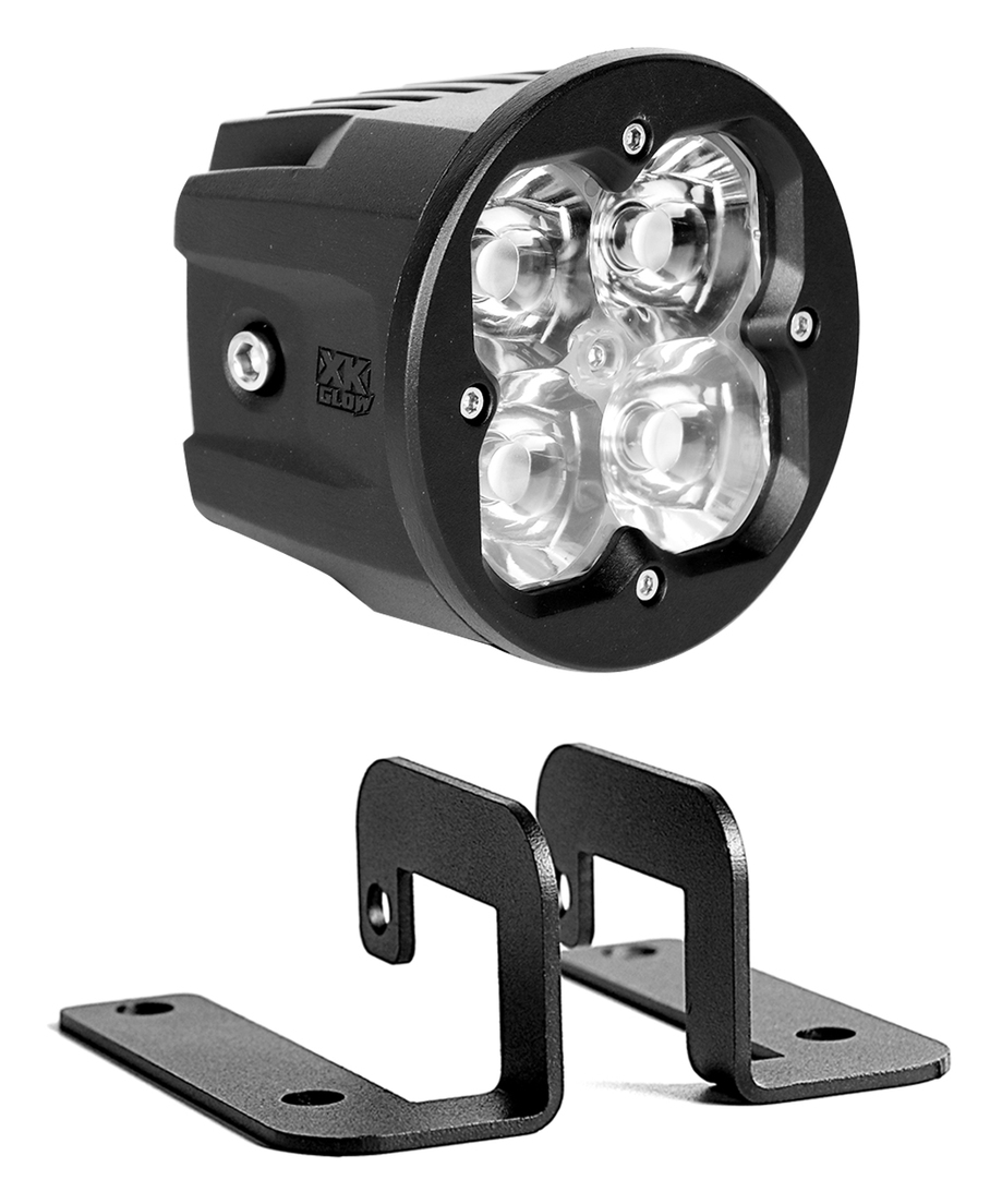 XKGlow Round RGB Pod Light - RevZilla