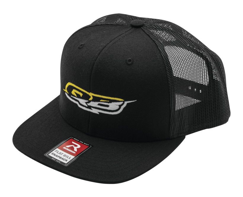 Quad Boss Logo Flatbill Hat - RevZilla
