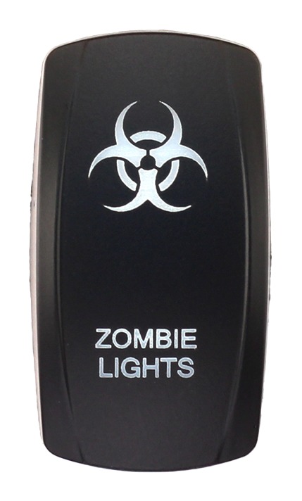 XTC Power Products Dash Switch Rocker Face - Zombie Lights | 5% ($0.35 ...