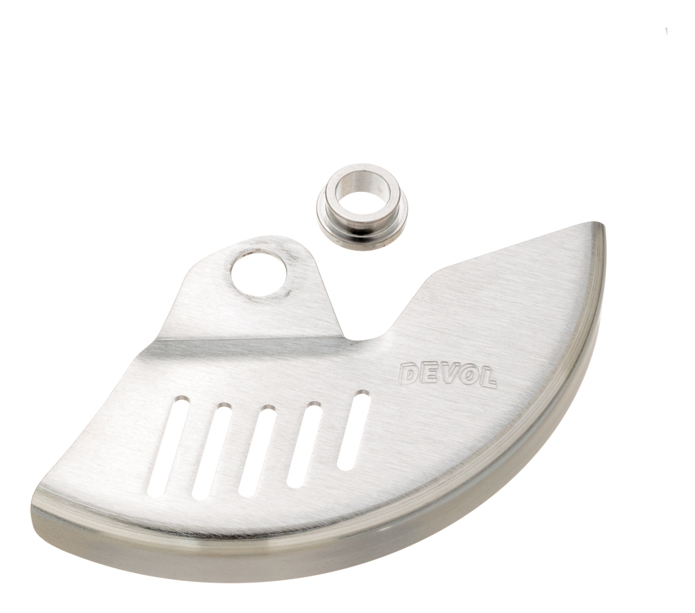Devol Rear Disc Guard Suzuki RM250 2001-2007 - RevZilla