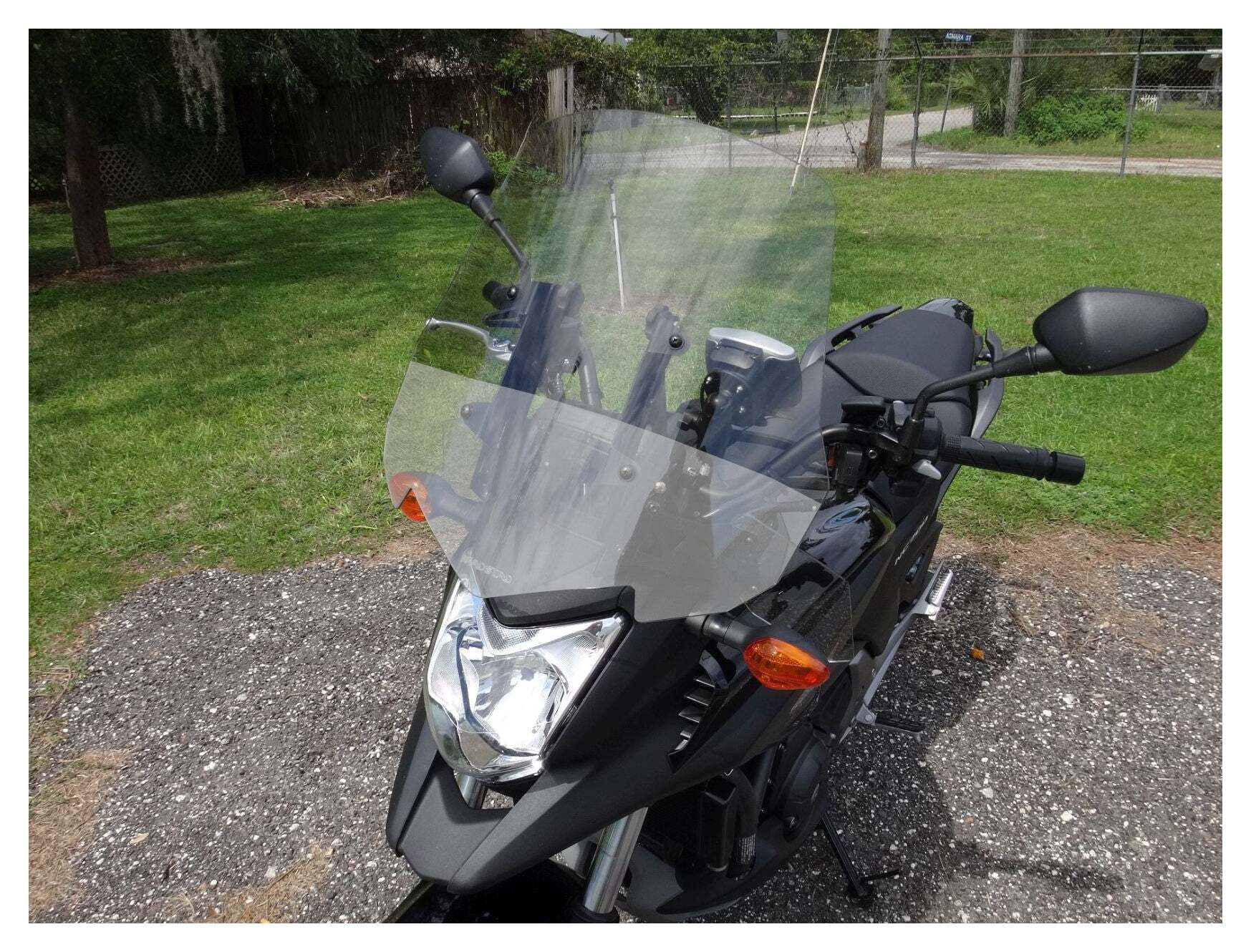 MadStad Engineering Adjustable Windshield System Honda NC700X 2012-2015 ...