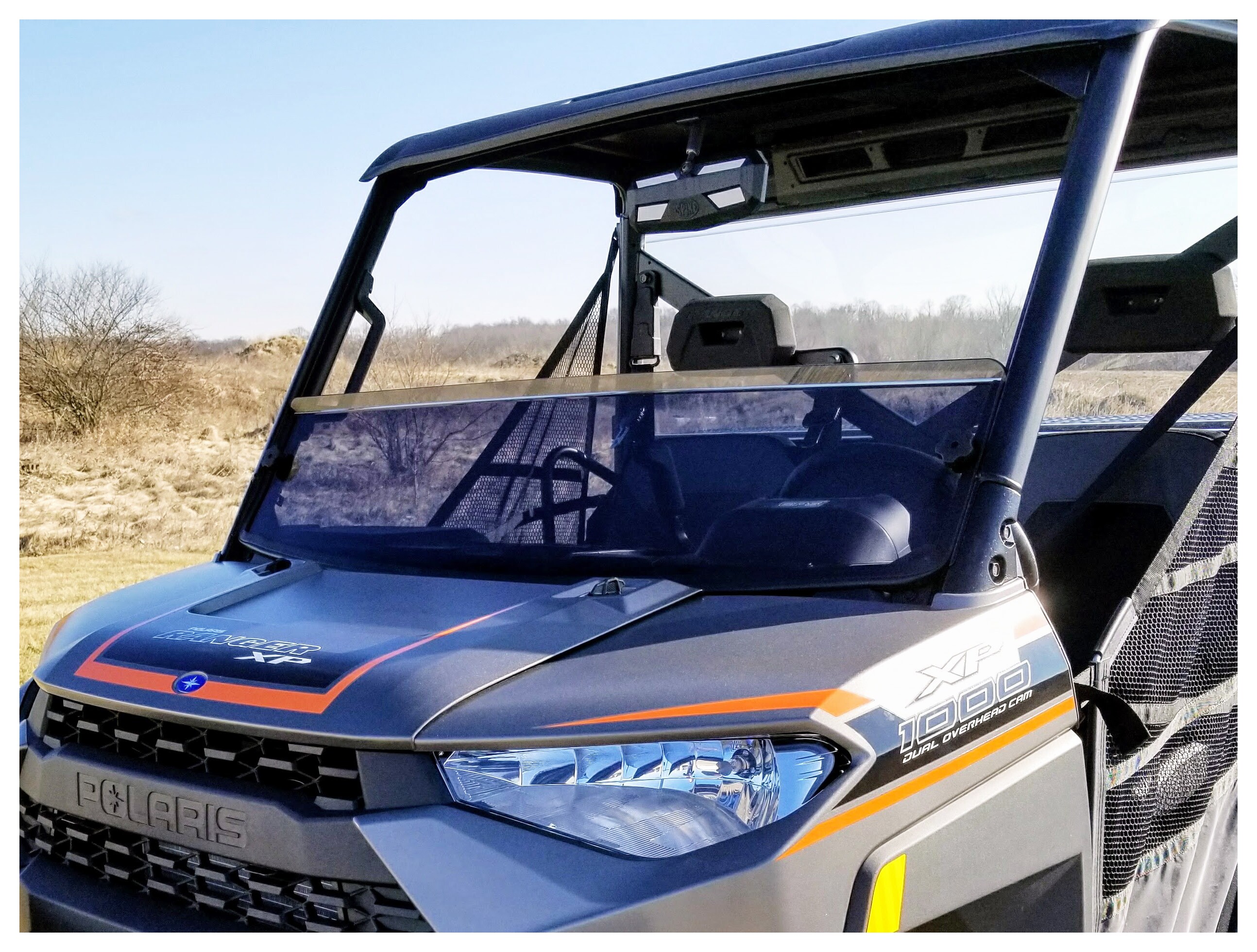 Spike Tinted Half Windshield For Pro-Fit Cages 2013-2020 - RevZilla