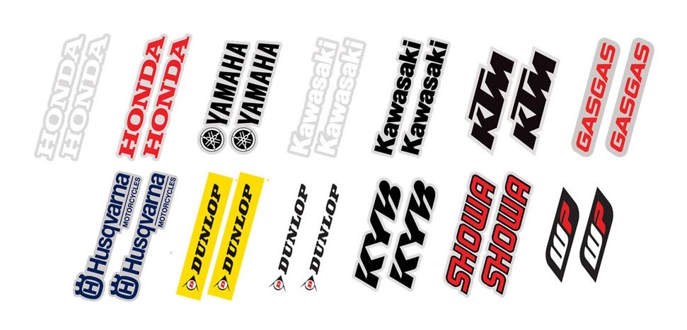 Factory Effex Universal Fork And Swingarm Stickers - RevZilla