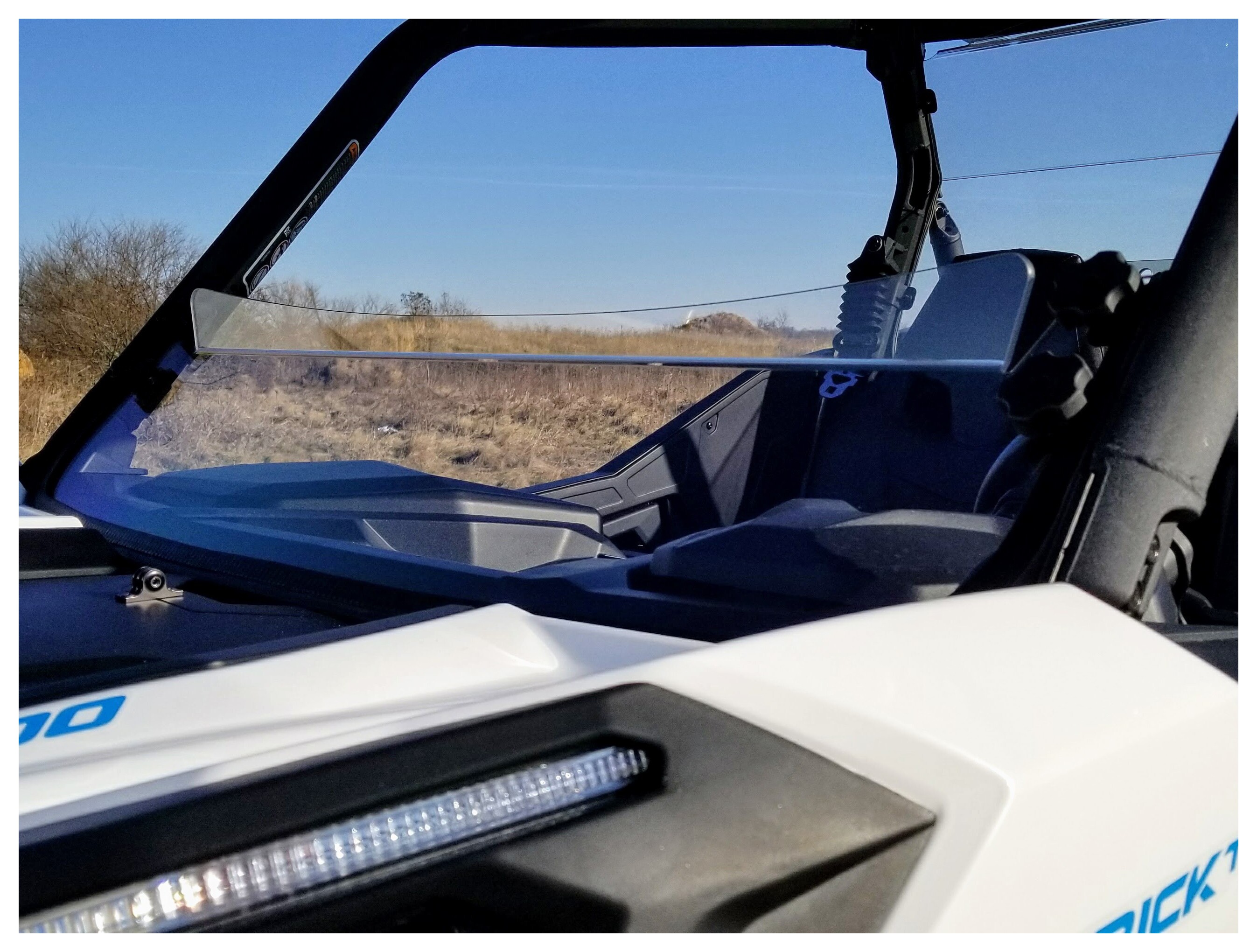 Spike Hard Coated Half Windshield - RevZilla