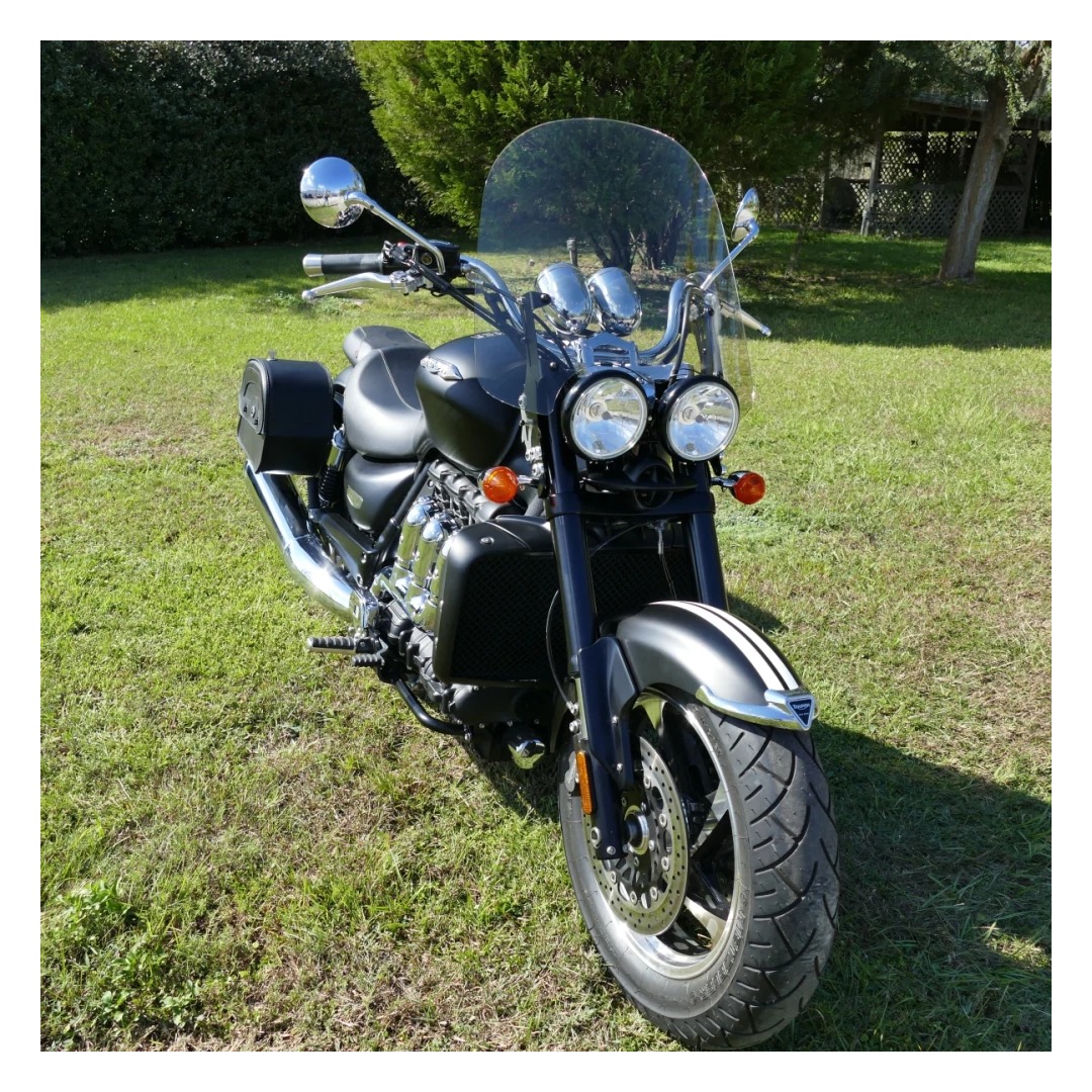 MadStad Engineering Adjustable Windshield System Triumph Rocket III ...