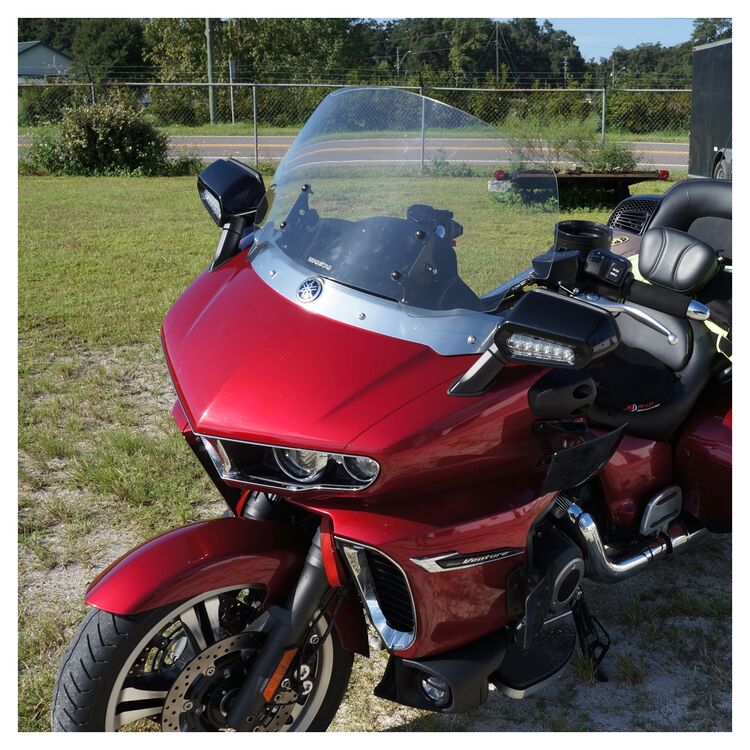 MadStad Engineering Adjustable Windshield System Yamaha Star Venture ...