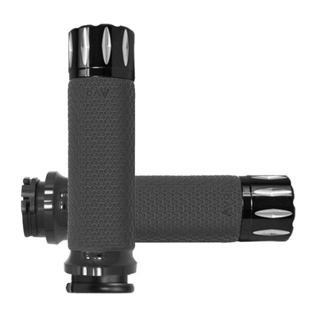 Avon Memory Foam Rival Grips For Harley With Dual Cable Throttle | 10% ...