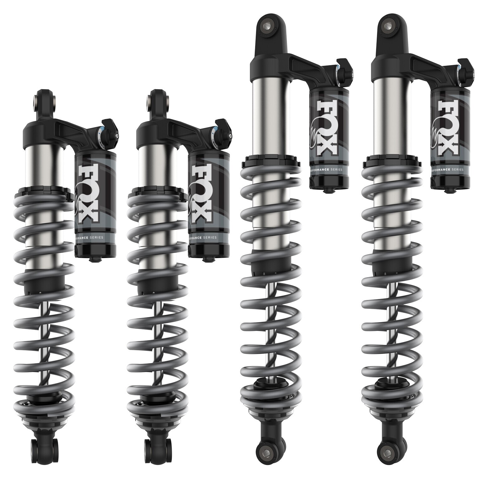 Fox Factory QS-3 Performance Series 2.0 Coilover Shocks Polaris Ranger ...
