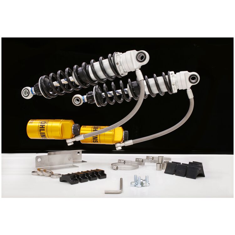 Ohlins S36HRCL Rear Reservoir Shocks For Harley Touring 2014-2024 ...