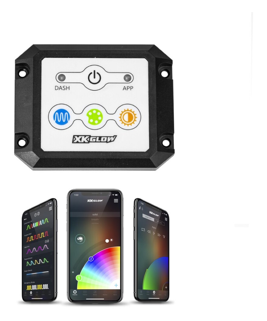 XKGlow XKChrome Dual Mode Dash Control - RevZilla