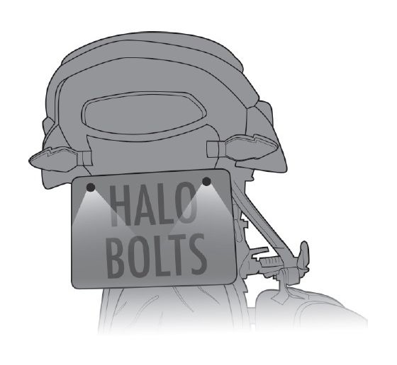 Oxford Halo License Plate Lights - RevZilla