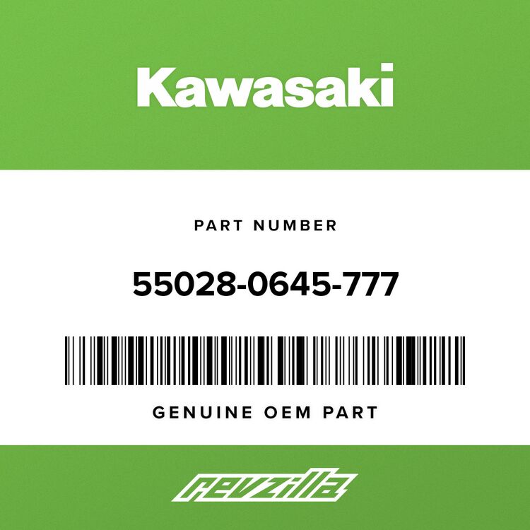 Kawasaki 55028-0645-777 COWLING, LWR, LH, L.GREEN - RevZilla