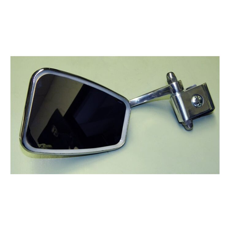 Halcyon Rectangular Leg Shield Mirror - RevZilla