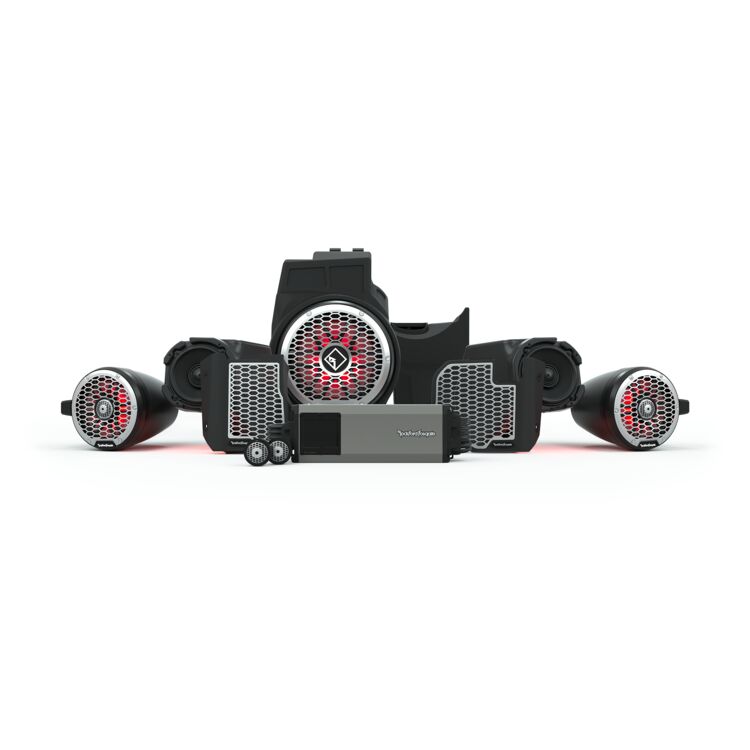 Rockford Fosgate Stage 5 Audio System Polaris RZR Pro XP w/Ride Command ...