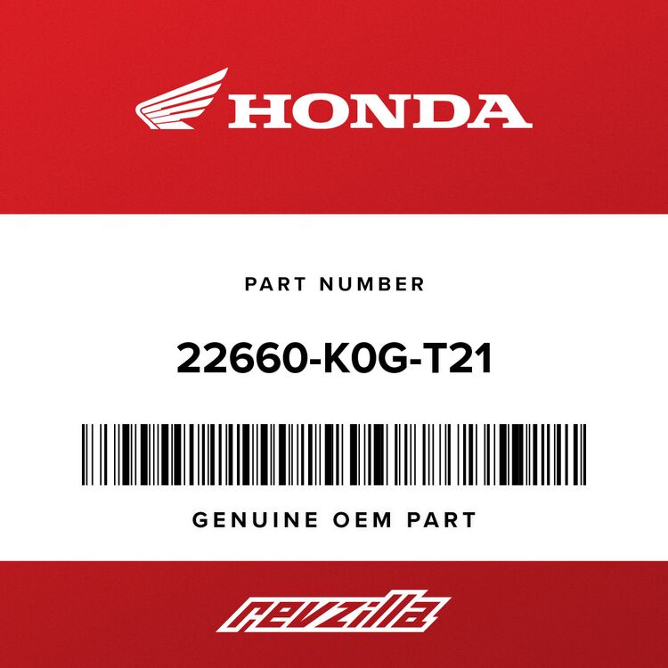 Honda 22660-K0G-T21 CLUTCH OUTER ASSY. - RevZilla