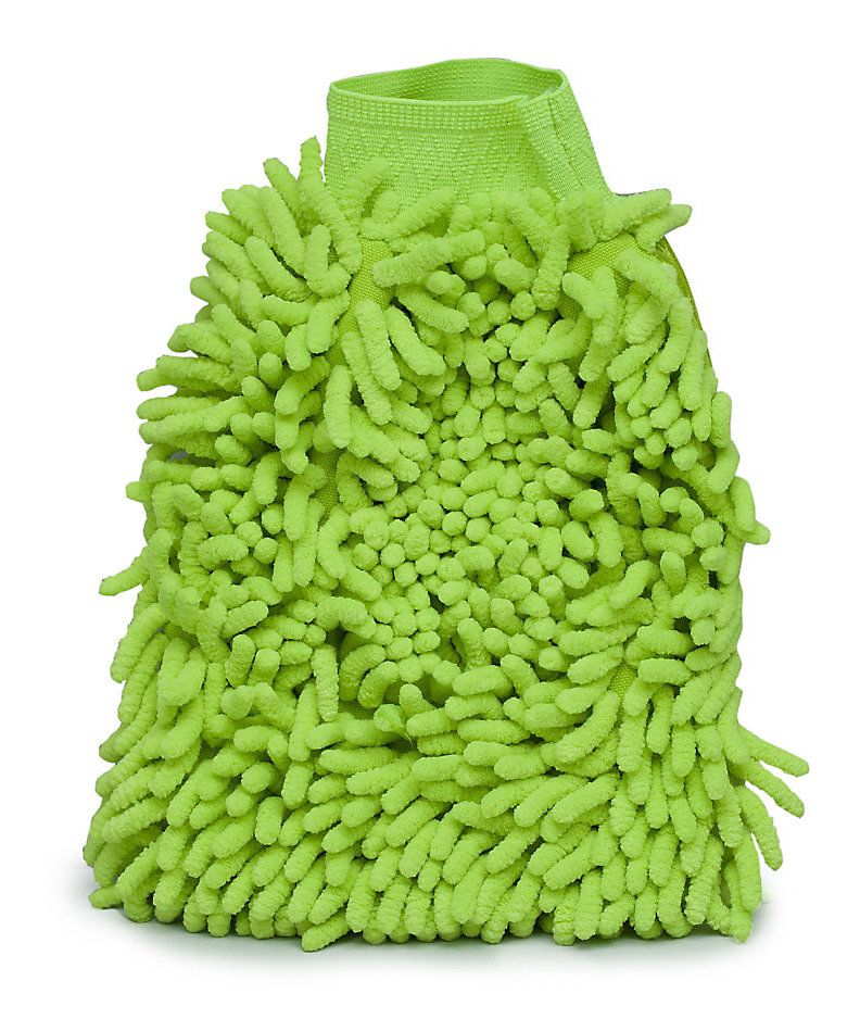 Stockton Dual Cleaning Chenille Wash Mitten - RevZilla