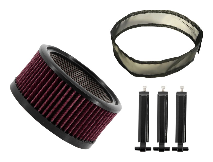 Trask Assault Big Power Air Filter Kit - RevZilla