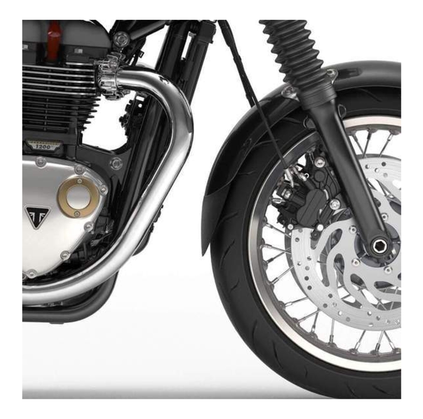 Puig Front Fender Extender Triumph Thruxton 2016-2021 - RevZilla