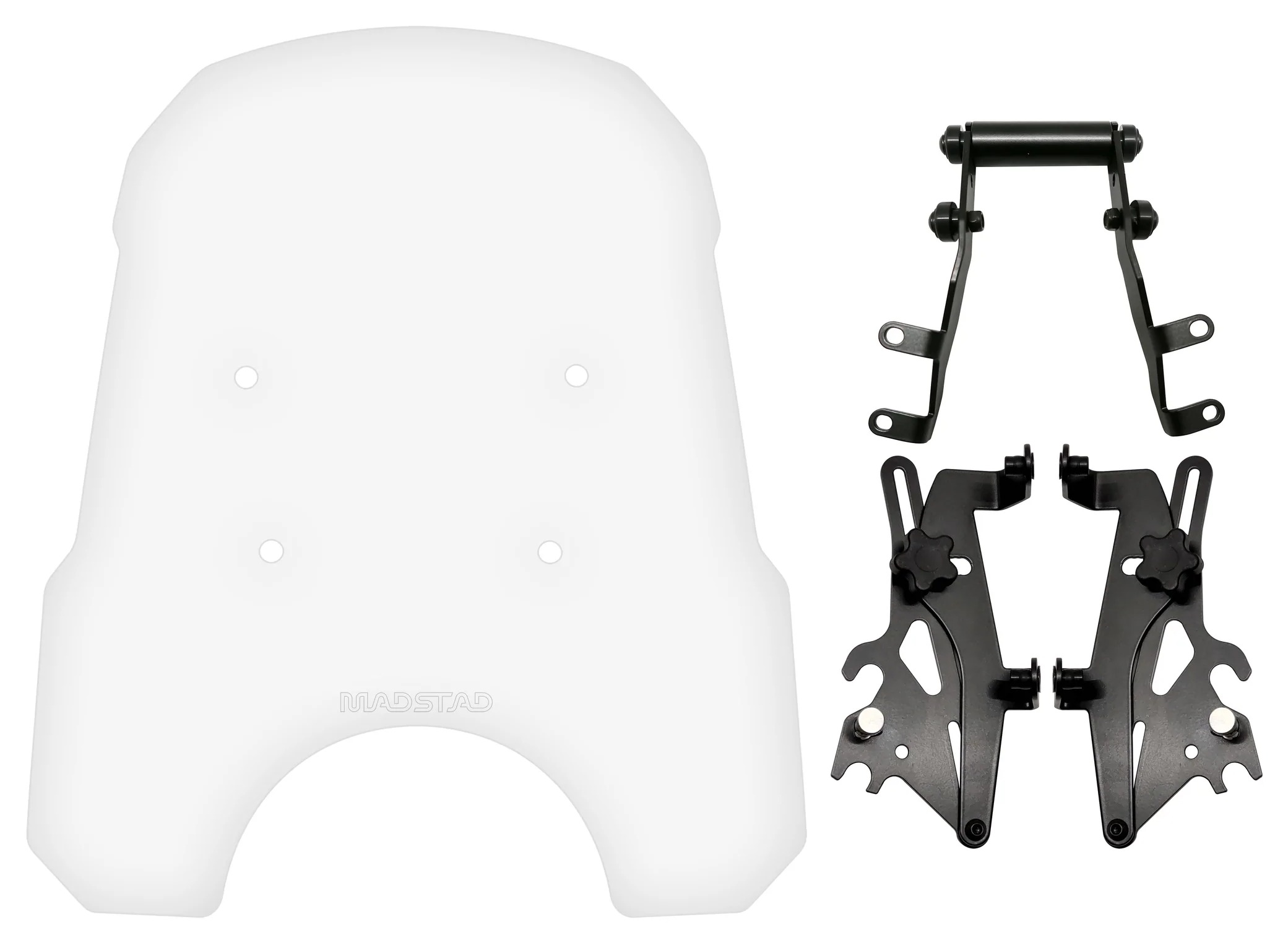 MadStad Engineering Adjustable Shield System For Indian FTR1200 / S ...