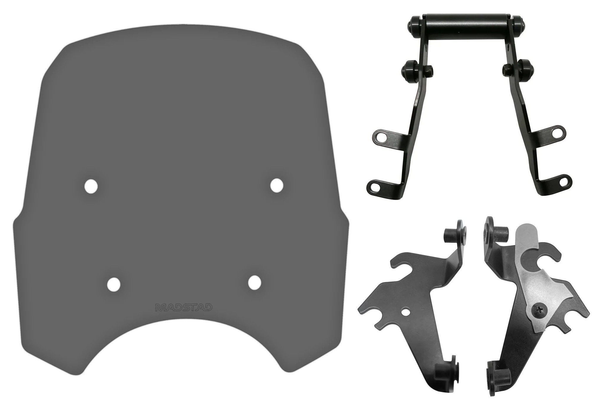 MadStad Engineering Quick Release Fly Screen Kit For Indian FTR1200 / S ...