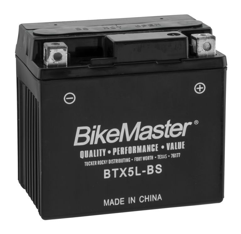 BikeMaster BTX5L-BS Maintenance Free Battery | 29% ($12.96) Off! - RevZilla