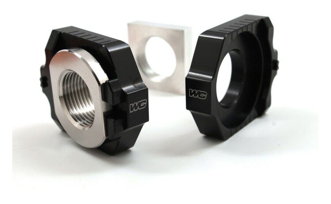 Works Connection Elite Axle Block Kit - RevZilla