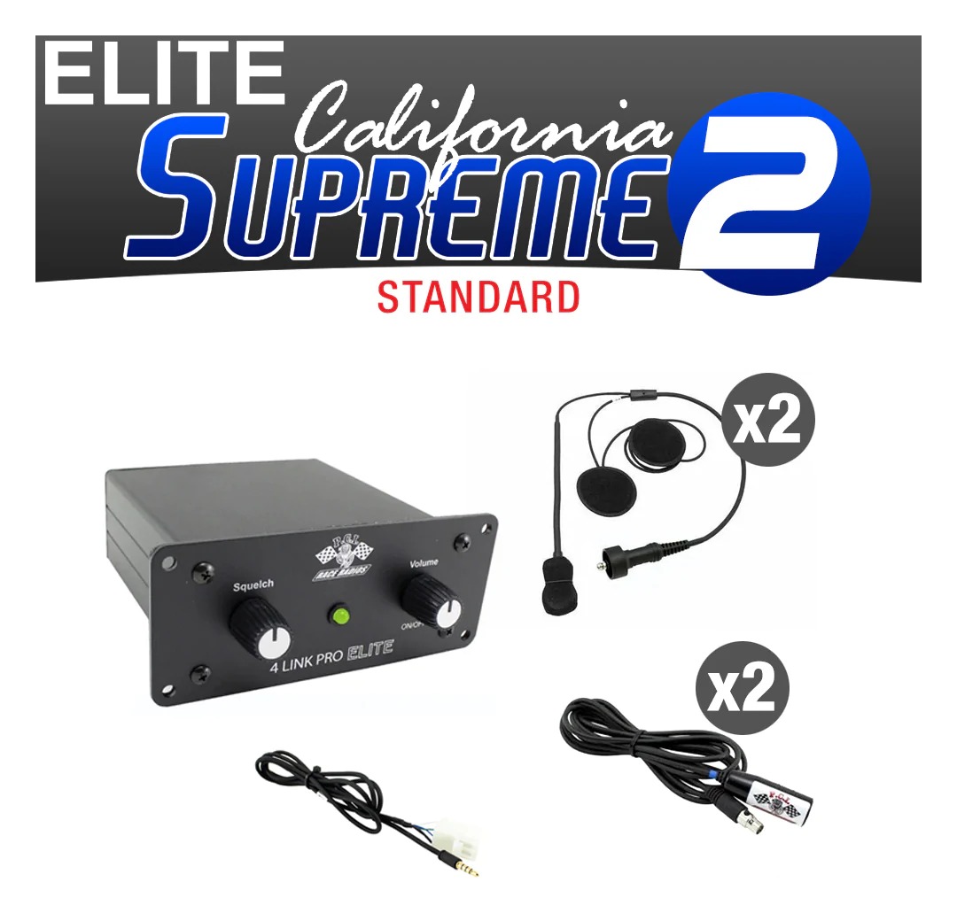 PCI Race Radios Elite California Supreme 2 - RevZilla