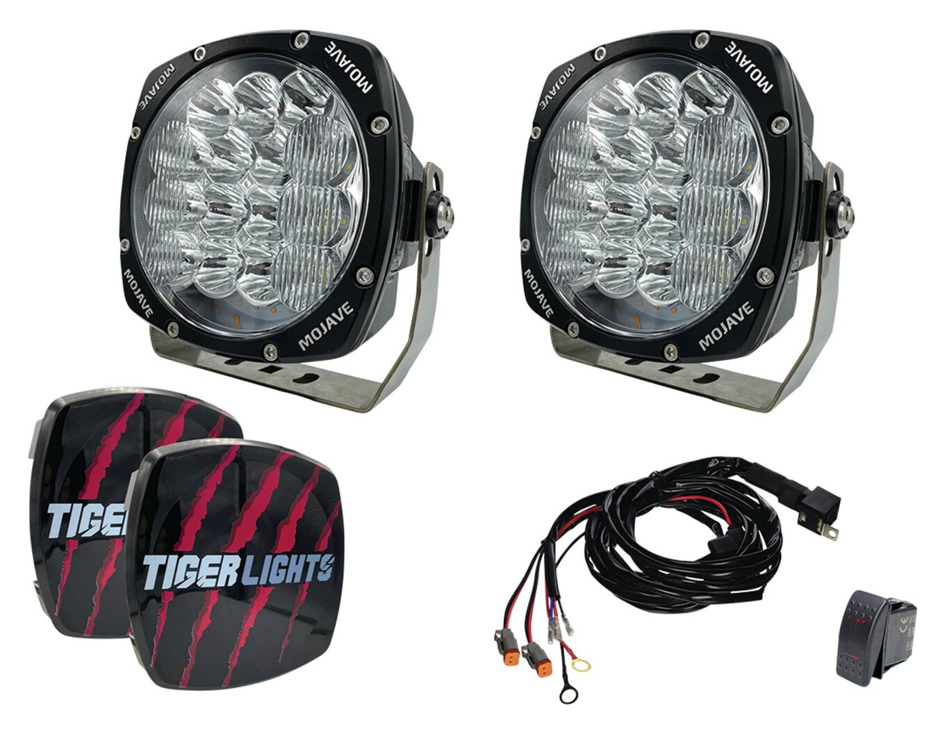 Tiger Lights Dual 8" Mojave 150 W LED Racing Light Kit | 7% ($70.00 ...