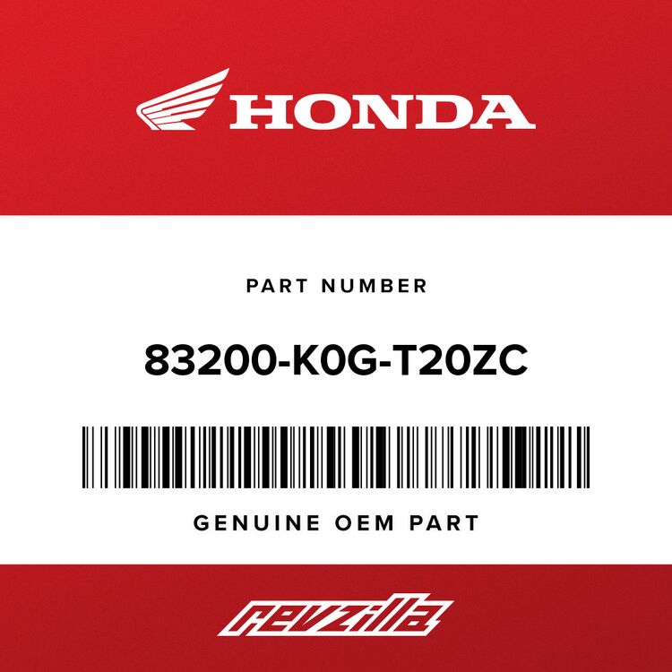 Honda 83200-K0G-T20ZC SET ILLUST *NHC13P* - RevZilla