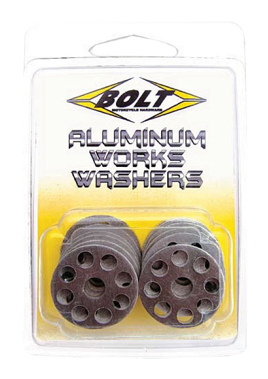 Bolt Hardware Aluminum Works Washers - RevZilla