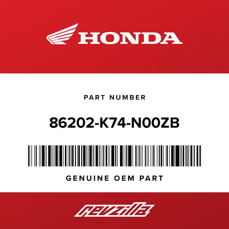 Honda 86202-K74-N00ZB MARK (95MM) (TYPE1) - RevZilla