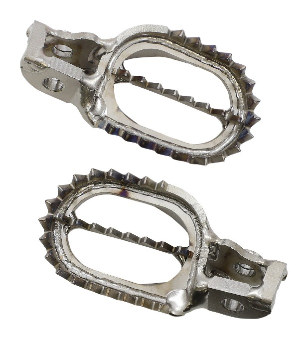 Moose Racing Titanium Footpegs KTM / Husqvarna / Gas Gas 85cc-501cc ...
