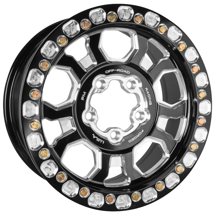 Performance Machine Off-Road Forged Race Beadlock Wheel 5/4.5 - RevZilla
