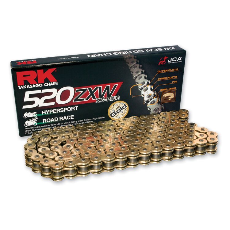 RK 520ZXW Chains | 20% ($50.89) Off! - RevZilla
