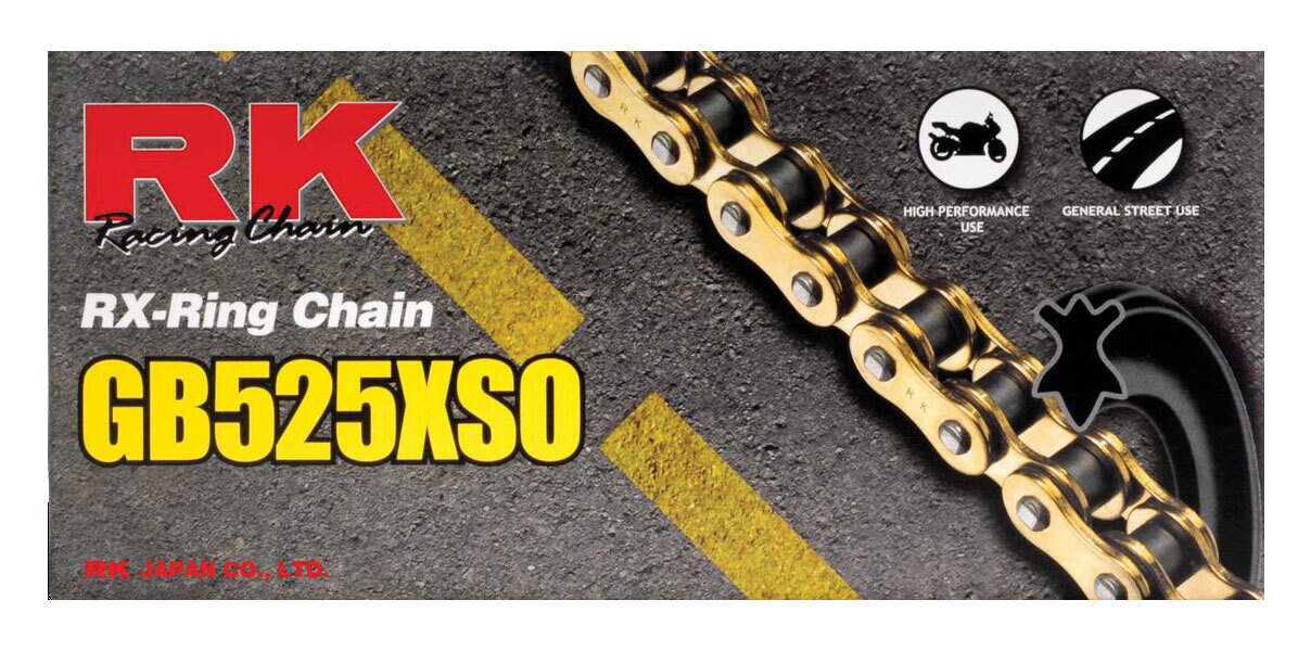 RK RX-Ring 525XSO Chain | 16% ($26.48) Off! - RevZilla