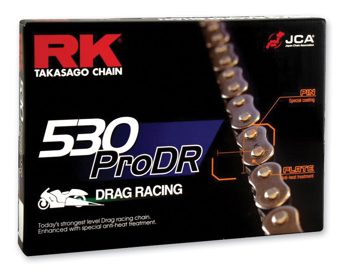 RK Chains 530PRODR Pro Drag Chain - RevZilla