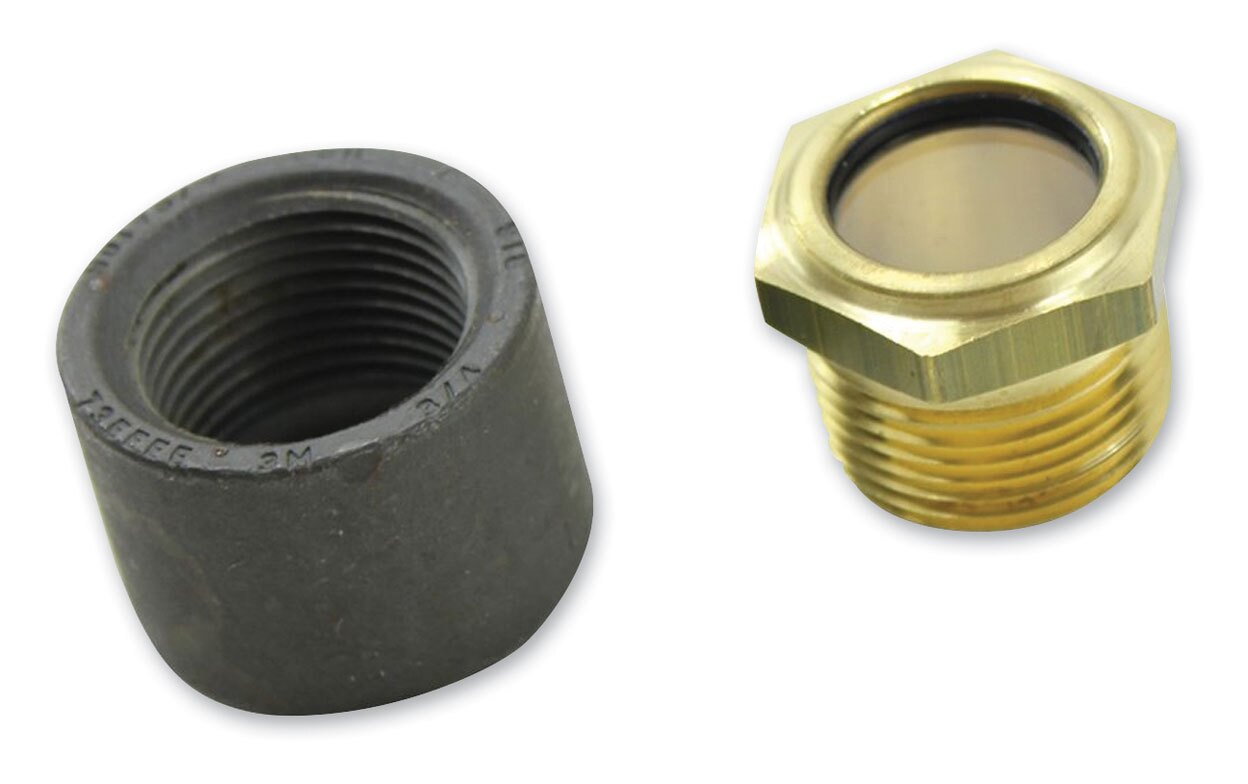 TC Bros Gas Tank Sight Glass Kit - RevZilla