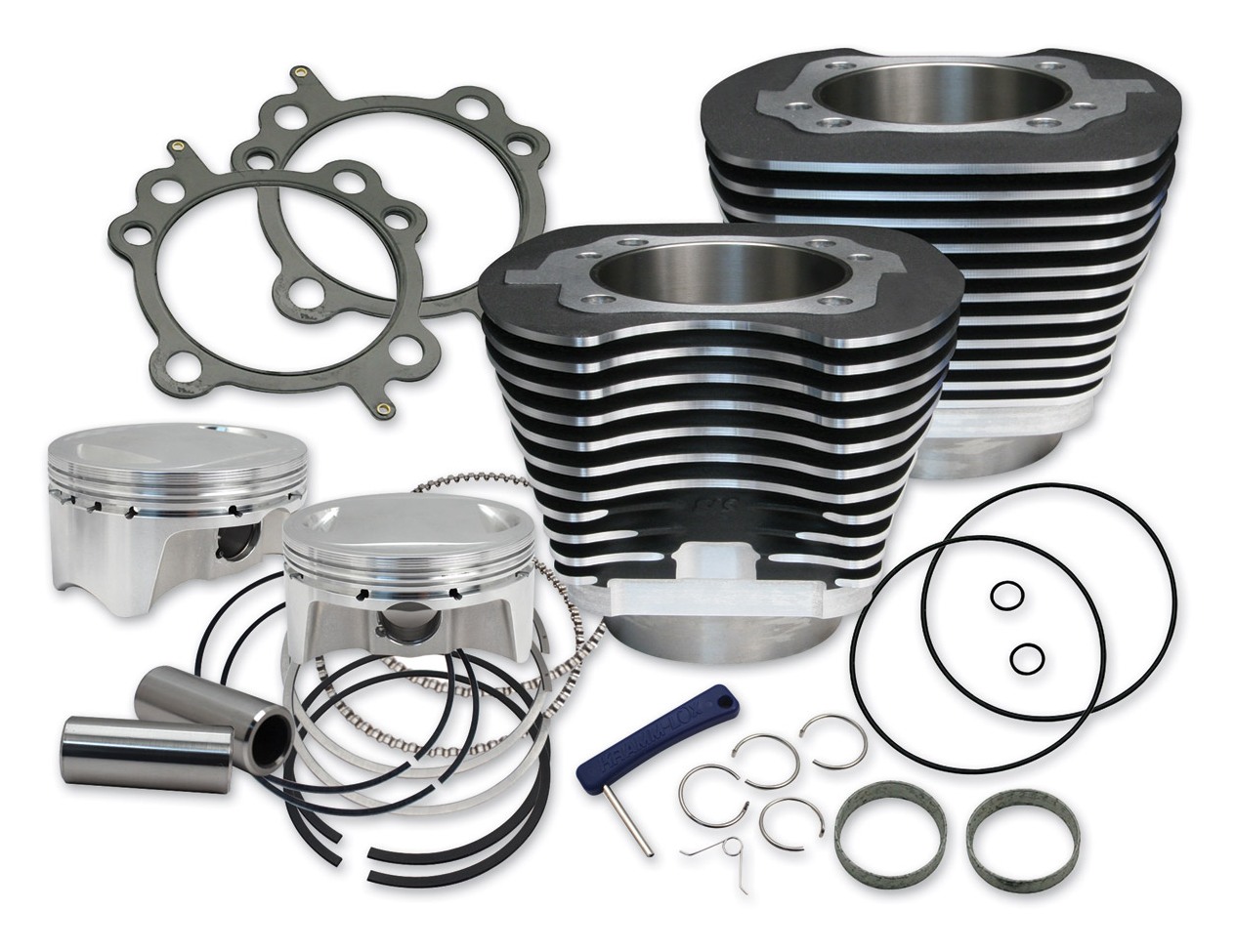 S&S Cycle 107" Big Bore Kit For Harley Twin Cam 2006-2017 - RevZilla